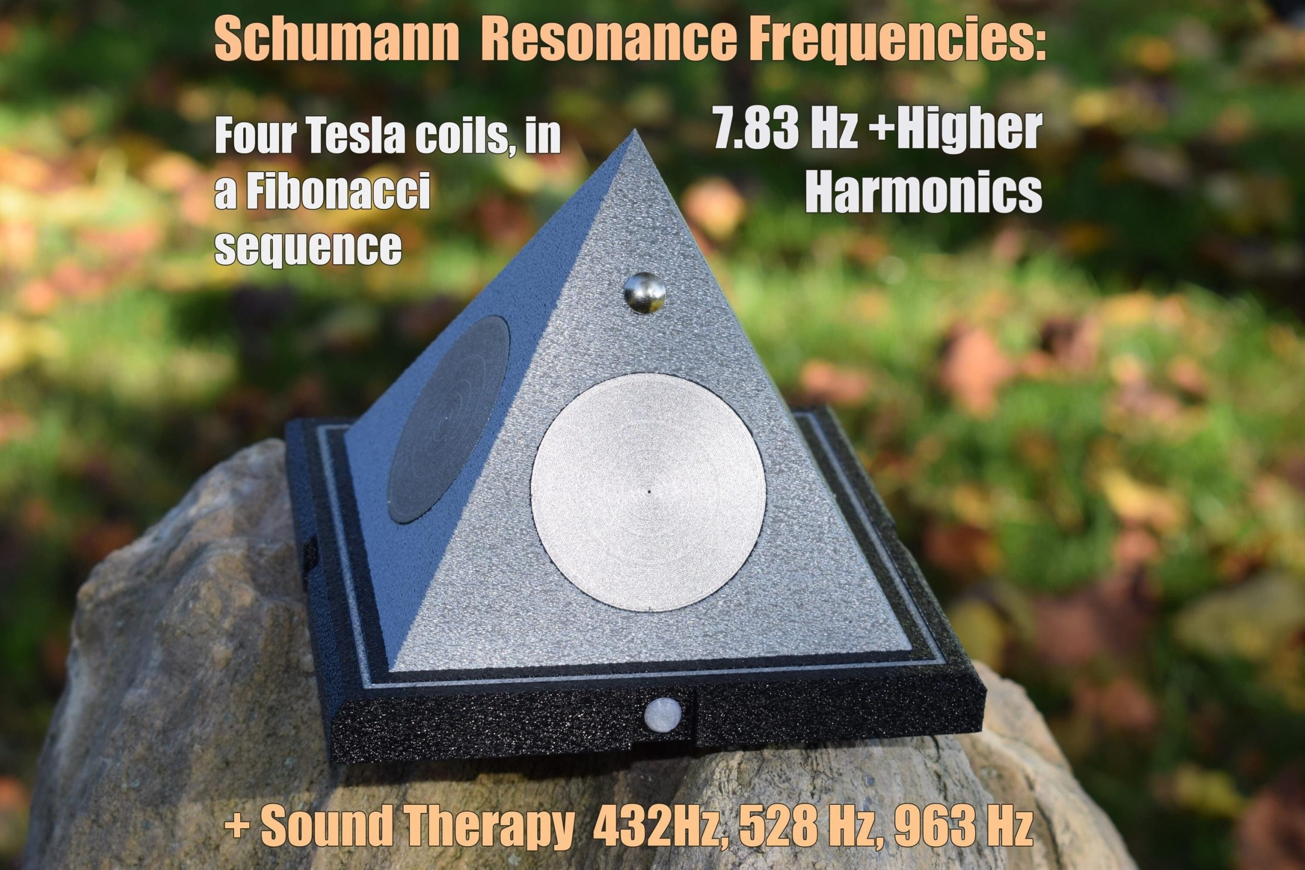Pyramid Schumann Generator, Tesla Coils, 7.83Hz, Pyramid Power, Sacred ...
